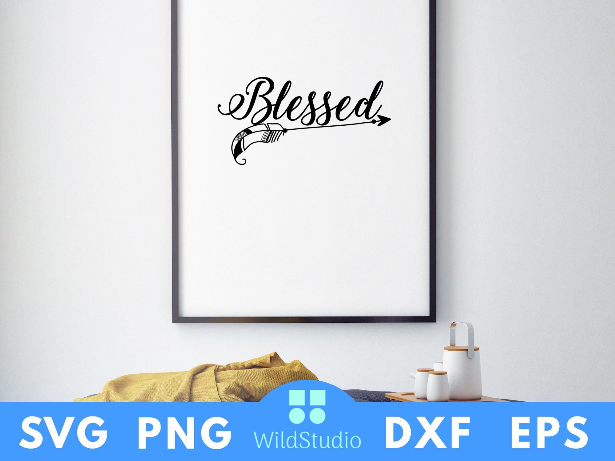 Blessed Arrow SVG/PNG Svg Eps Png Dxf Cricut / - Etsy