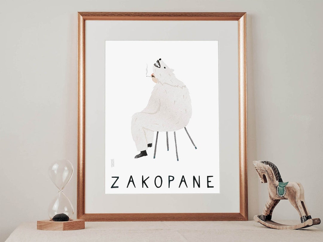 Zakopane. Góry. Poland Travel Poster. Wall Decoration. Tatra Mountains ...