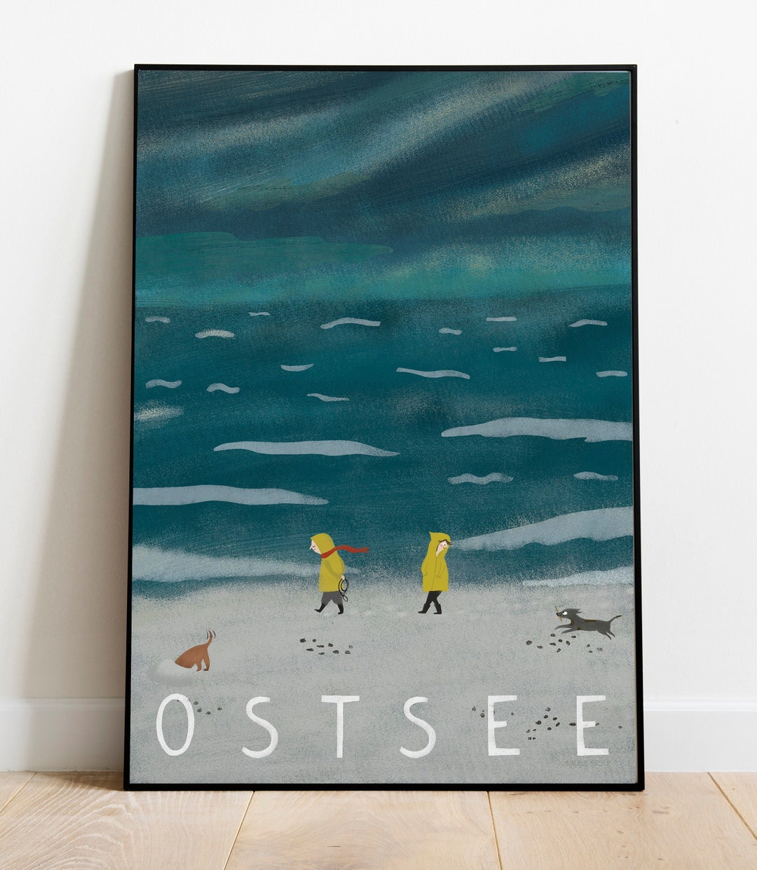 Ostsee. Baltic Sea. Poster. Travel Poster. Wall Decoration. Germany ...