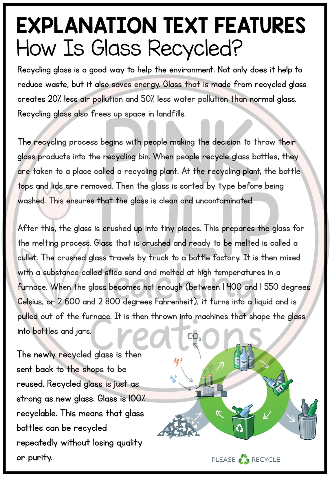 Explanation Text Writing Worksheet Pack - No Prep Lesson Ideas - Etsy