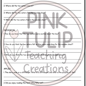 Comprehension Worksheets - Reading Strategies Set #10 - Etsy