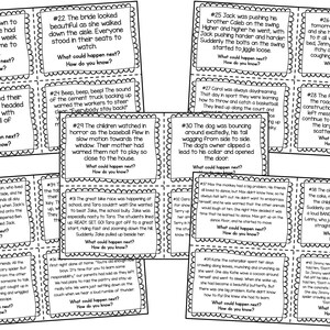 Making Predictions (predicting) - Task Cards - Etsy