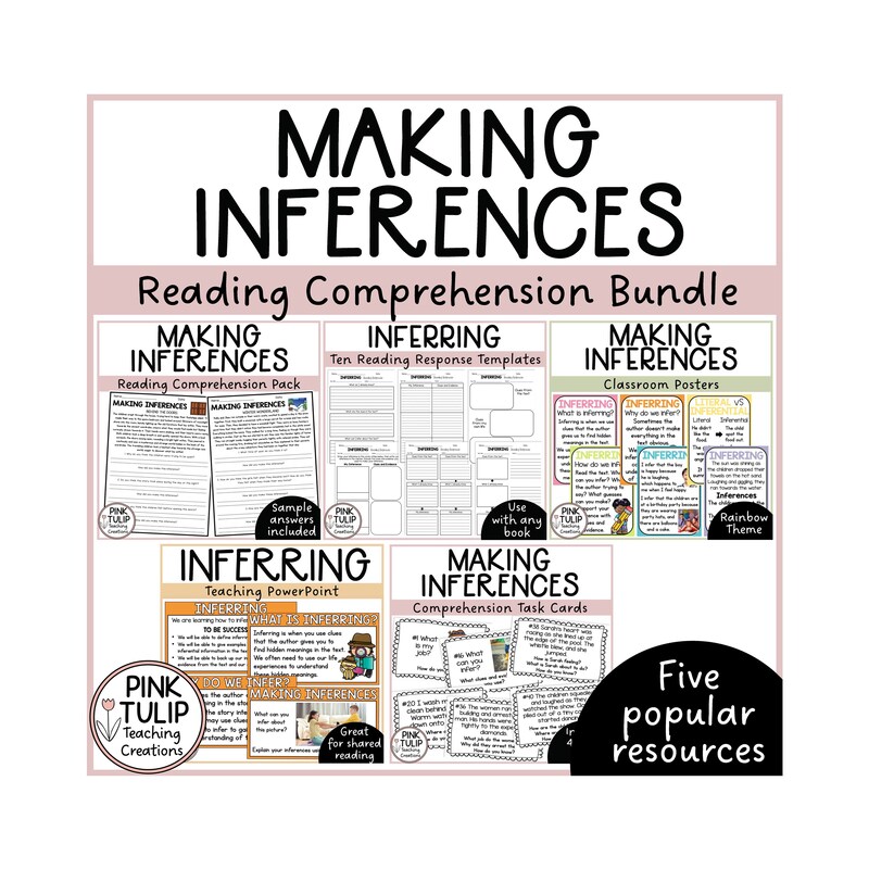 Reading Comprehension Middle School - Etsy