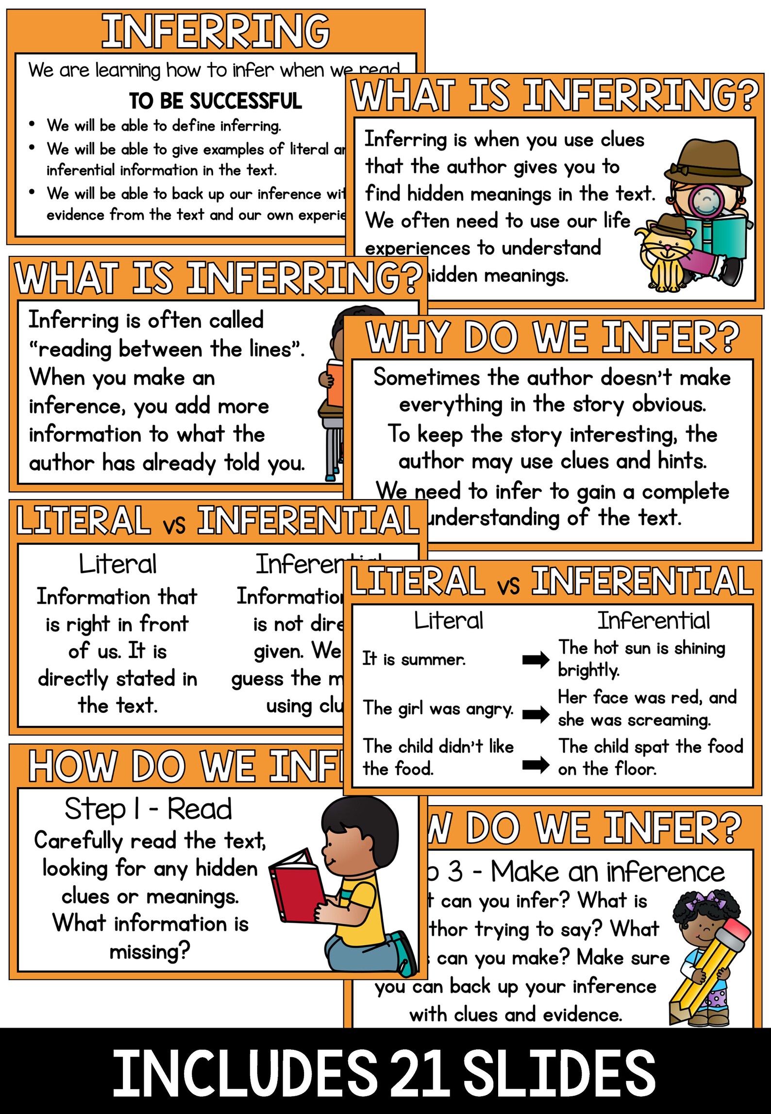 Making Inferences (inferring) Reading Strategy Powerpoint - Guided ...