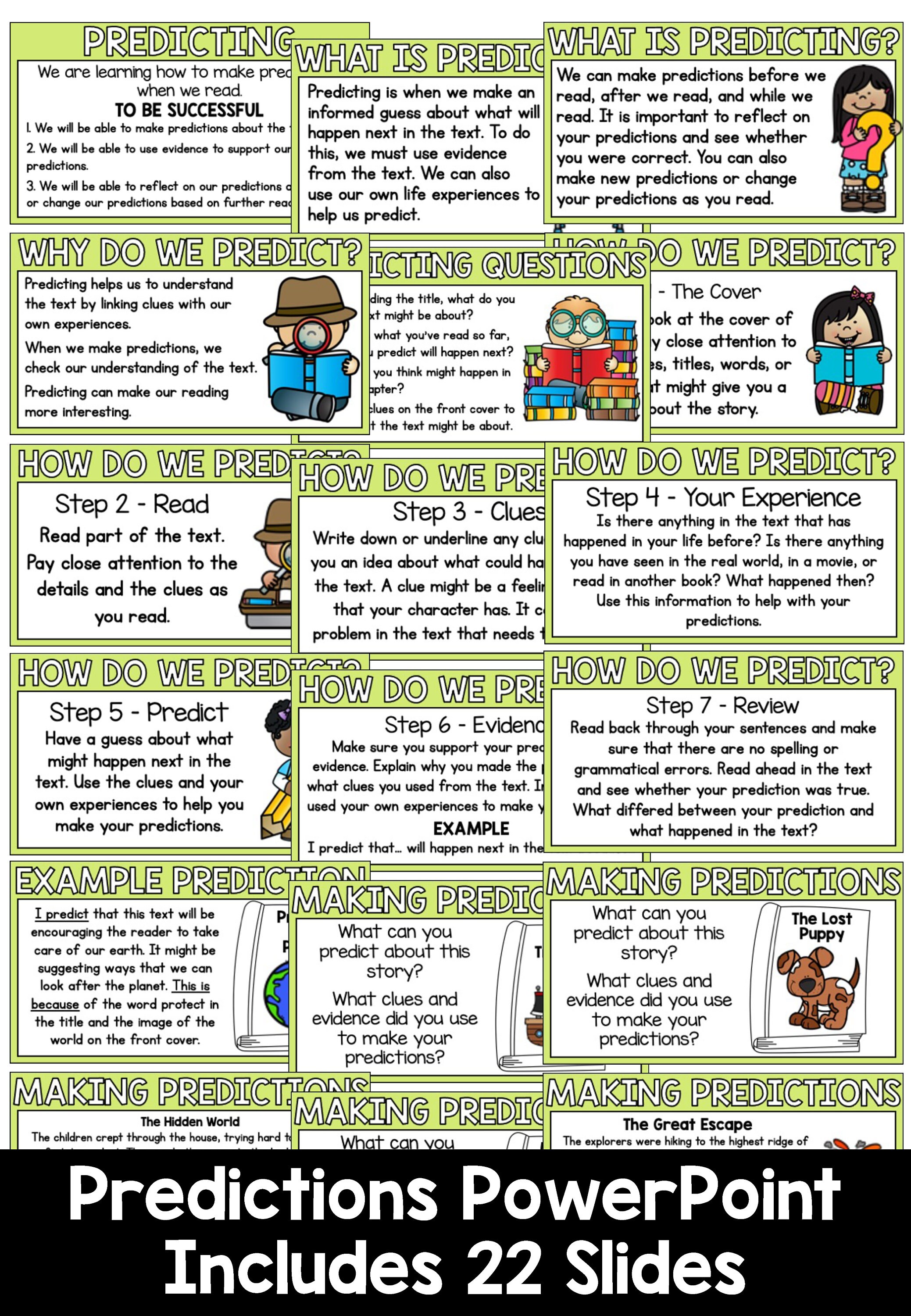 Reading Strategy Powerpoint - Bundle - Etsy