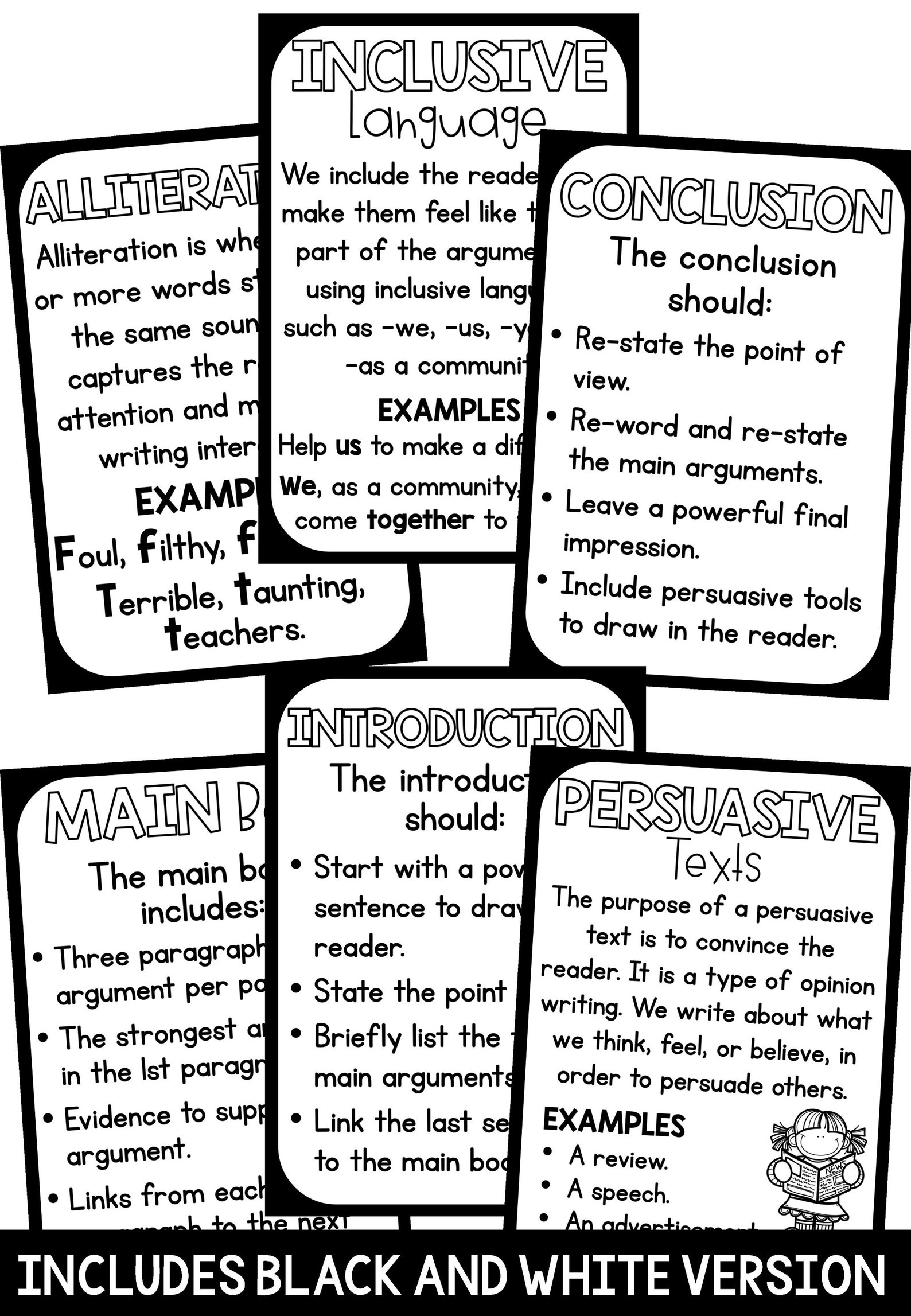 Persuasive Text Posters - Classroom Decor - Etsy