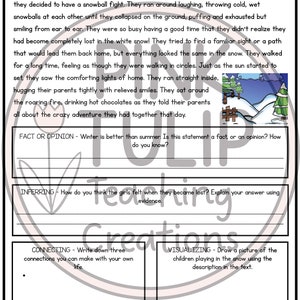 Comprehension Worksheets - Reading Strategies Set #8 - Etsy