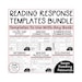 Reading Response Templates Reading Strategies Bundle - Etsy
