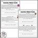 Making Predictions (predicting) - Reading Worksheet Pack - Etsy