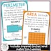 Area and Perimeter Posters - Classroom Decor - Etsy
