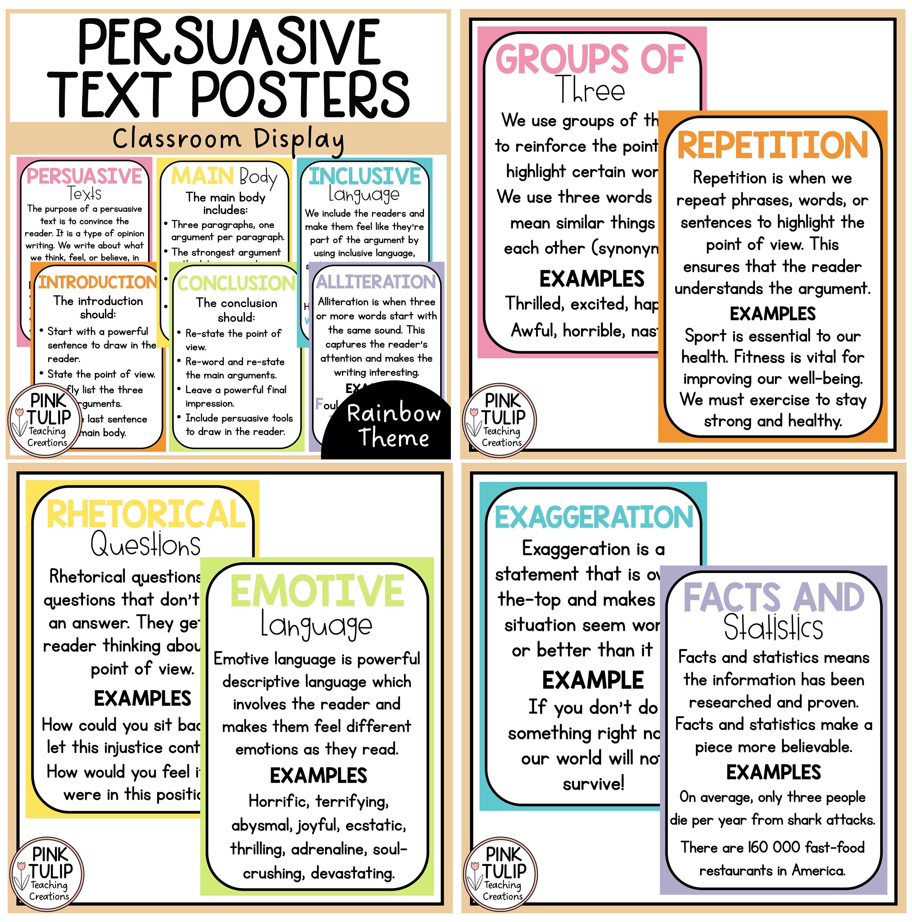 Persuasive Text - Reading and Writing Bundle - Etsy