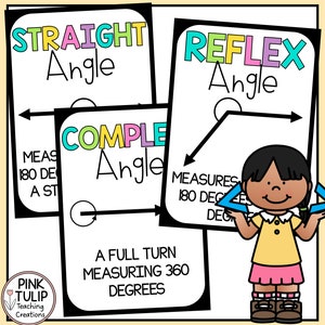 Math Angles Posters Classroom Decor - Etsy