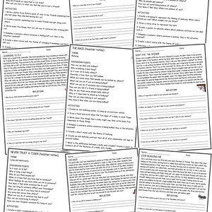 Social Emotional Comprehension Passages - With Reflection Questions - Etsy