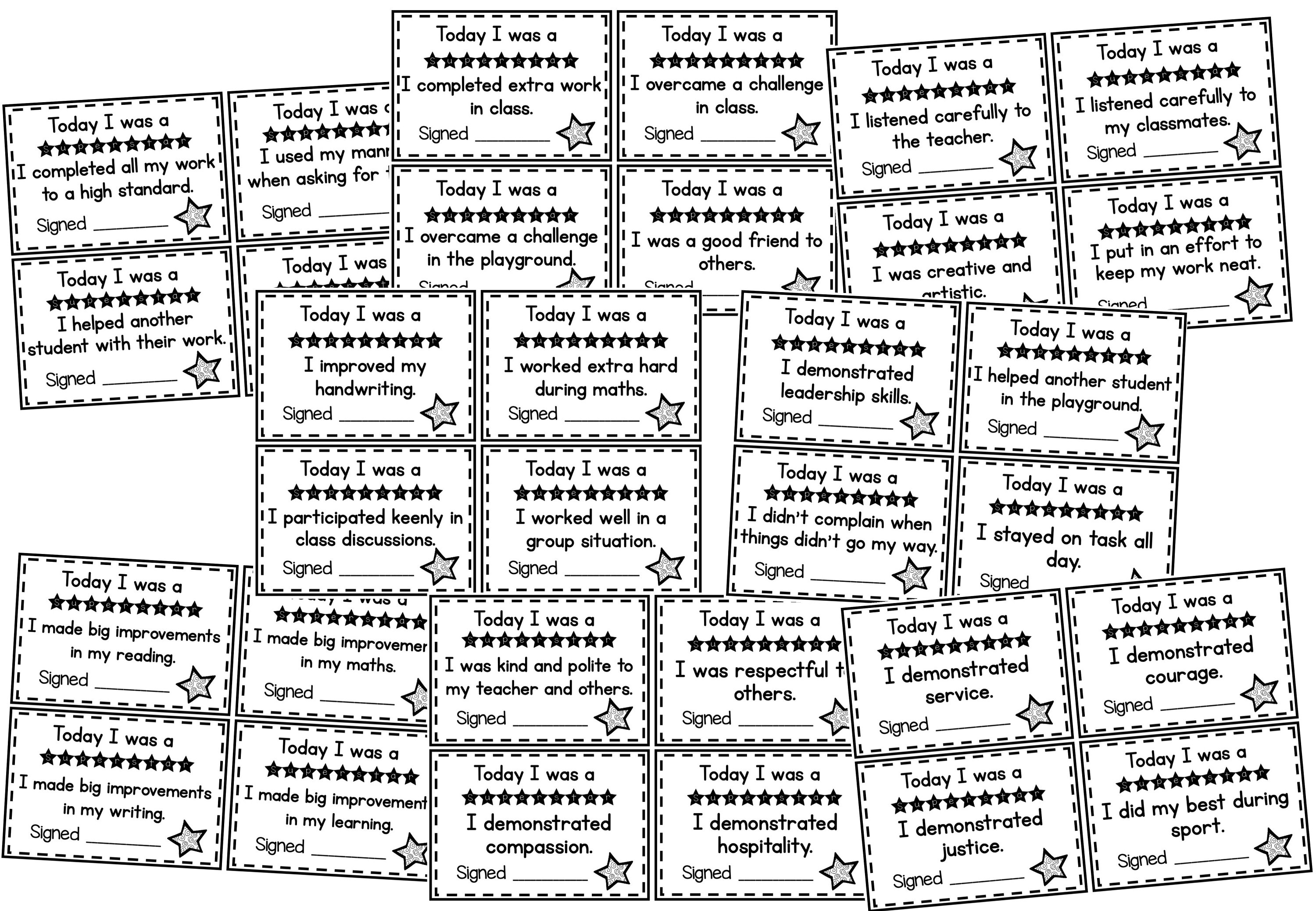 Positive Reward Notes for Parents - Etsy