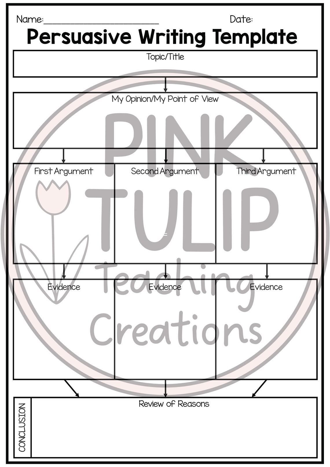Persuasive Writing Worksheet Pack - No Prep Lesson Ideas - Etsy