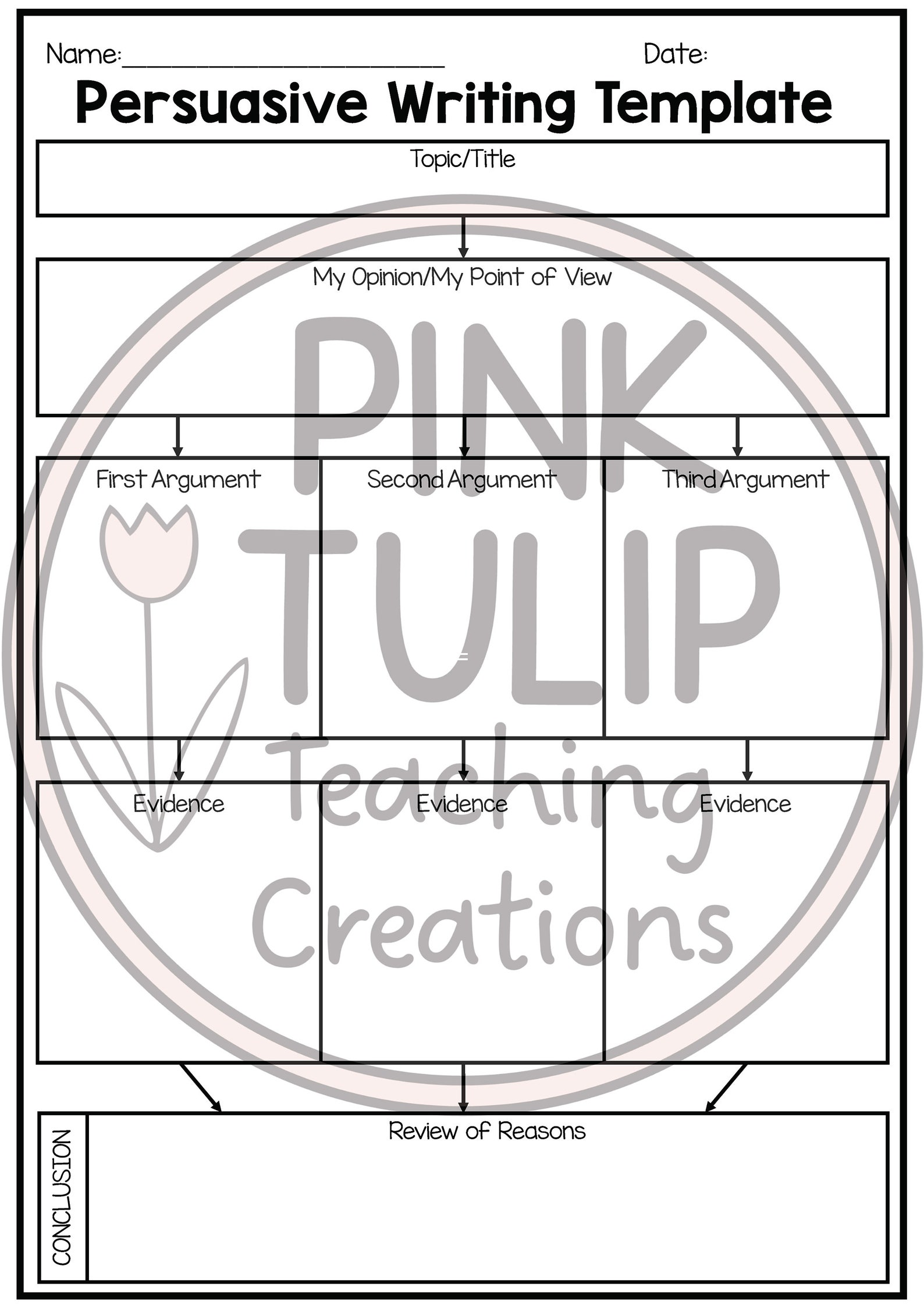 Persuasive Writing Worksheet Pack - No Prep Lesson Ideas - Etsy