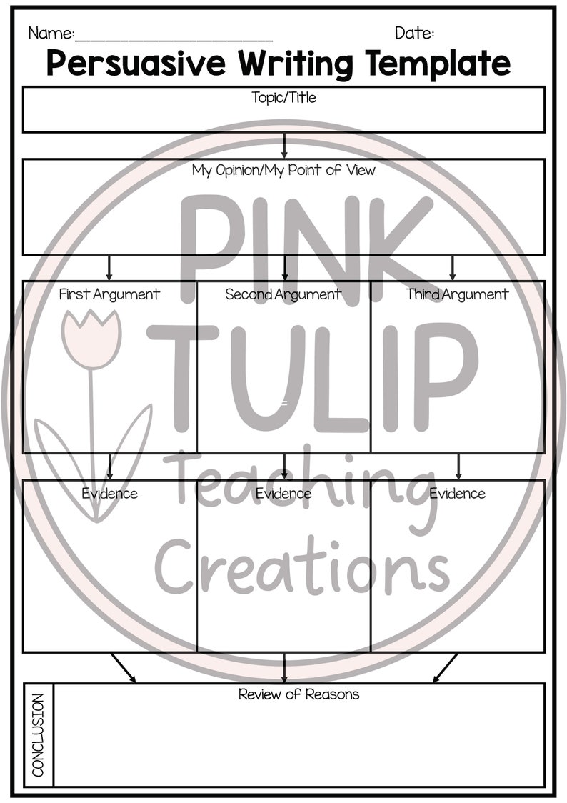 Persuasive Writing Worksheet Pack - No Prep Lesson Ideas - Etsy