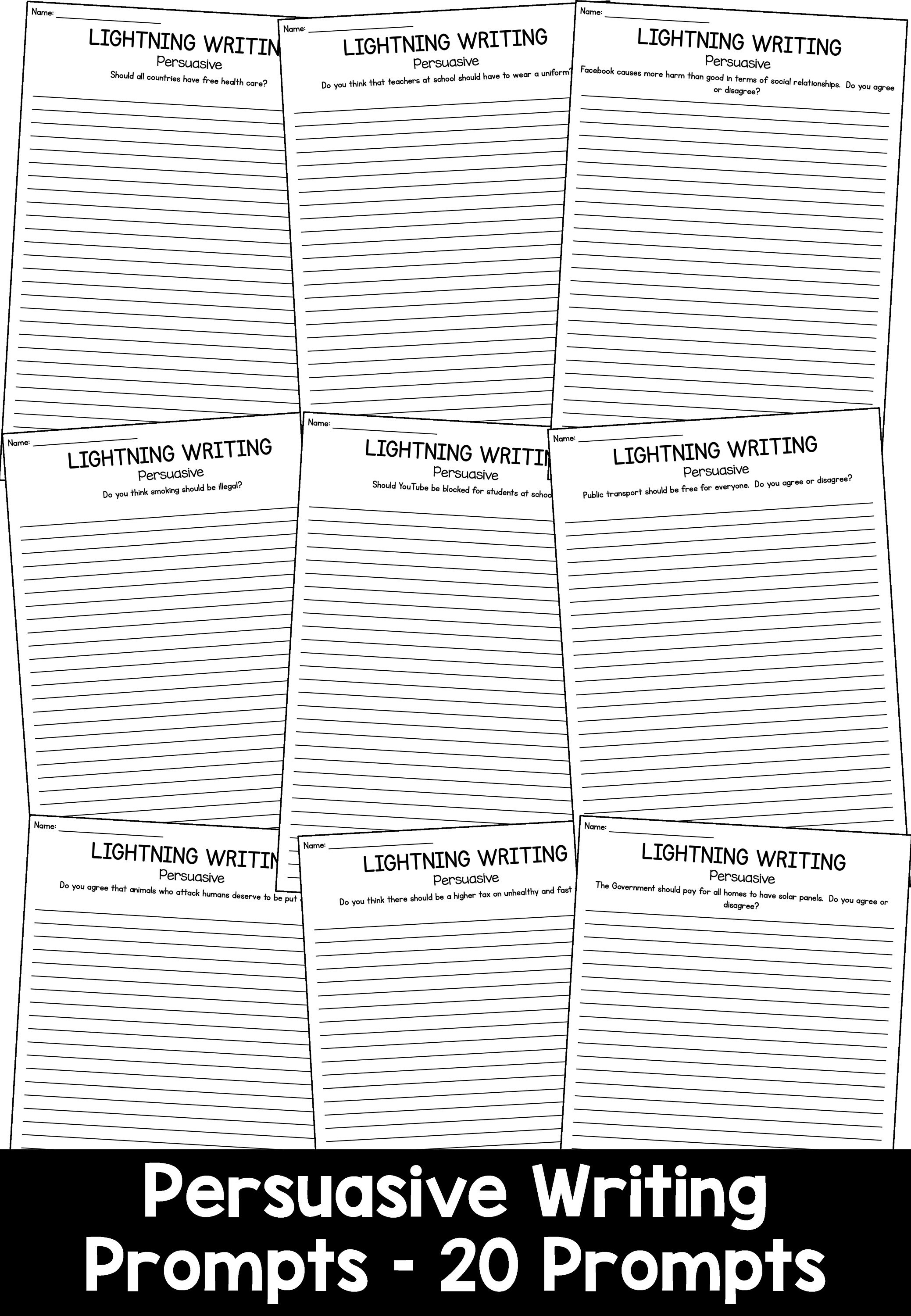 Persuasive Text - Reading and Writing Bundle - Etsy