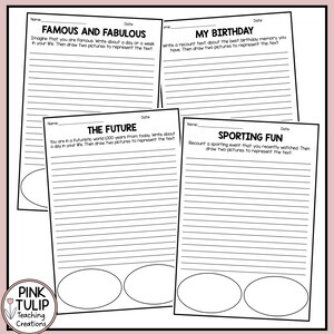 Recount Writing - Prompts and Template - Etsy