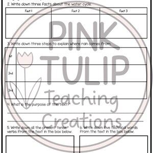 Explanation Text Examples - Ten Reading Samples With Comprehension - Etsy