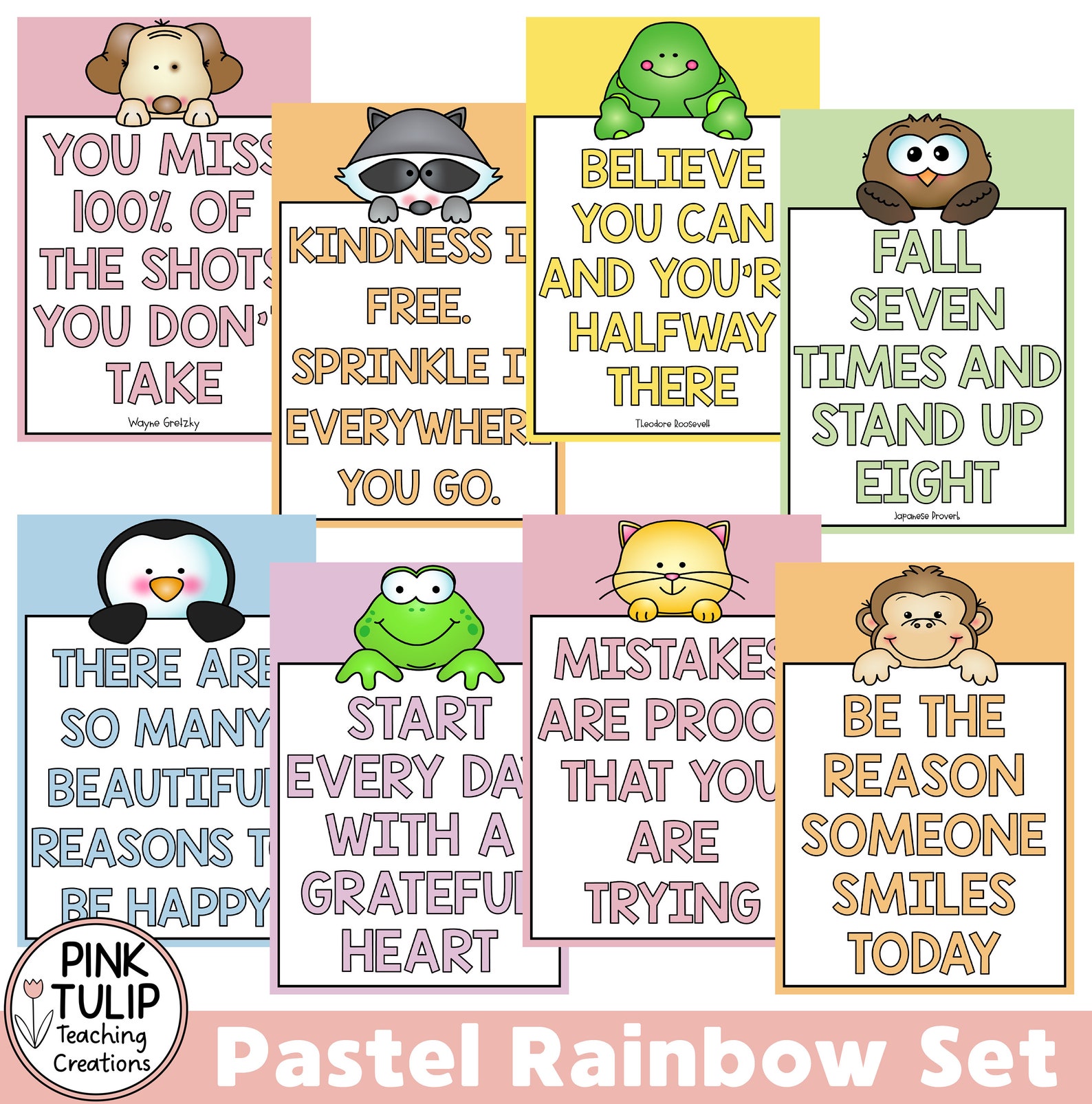 Inspirational Quotes Posters - Classroom Decor - Etsy