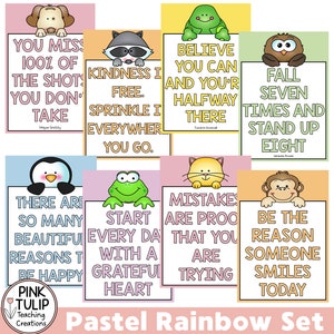 Inspirational Quotes Posters - Classroom Decor - Etsy