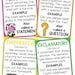 Sentence Types Posters Classroom Decor - Etsy