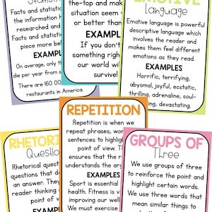 Persuasive Text Posters - Classroom Decor - Etsy