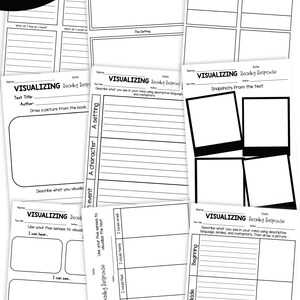 Reading Response Templates - Reading Strategies Bundle - Etsy