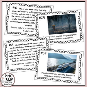 Visualizing (visualising) - Task Cards - Etsy