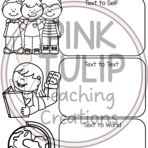 Making Connections (connecting) Reading Response Pack - Templates for ...