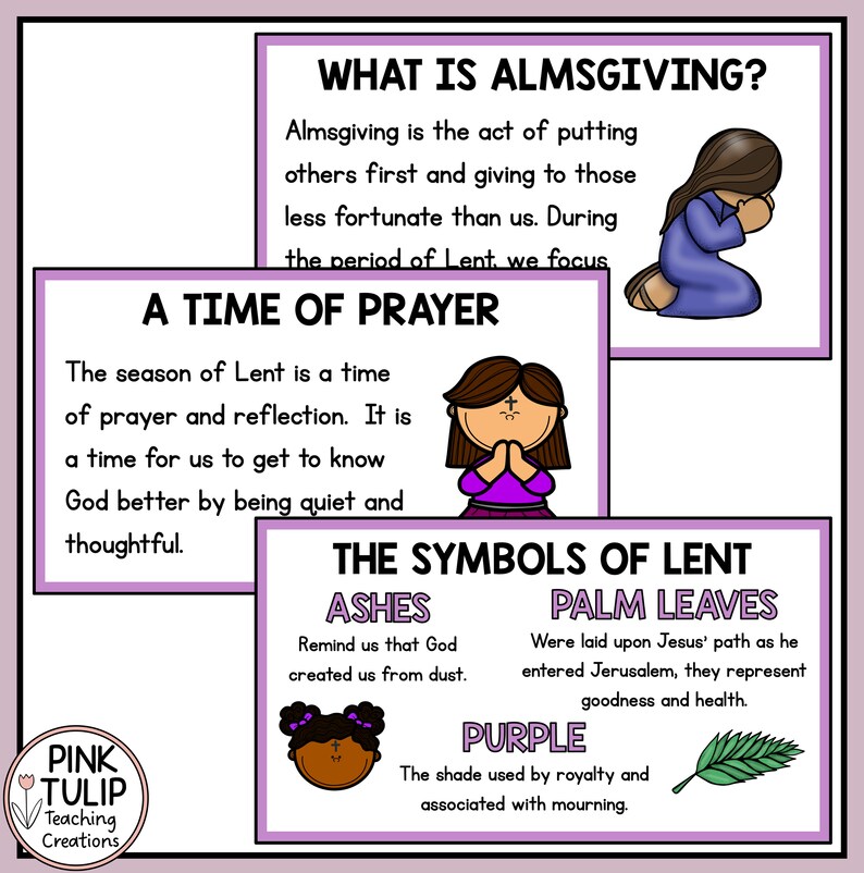 The Season of Lent - Teaching Powerpoint Presentation - Etsy
