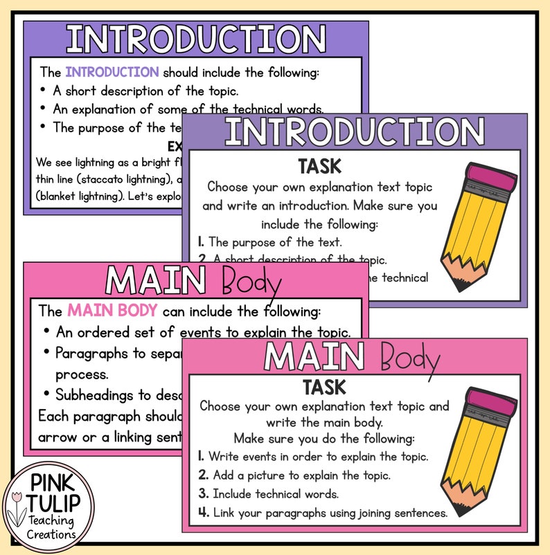 Explanation Text Reading Writing Powerpoint Presentation - Guided ...
