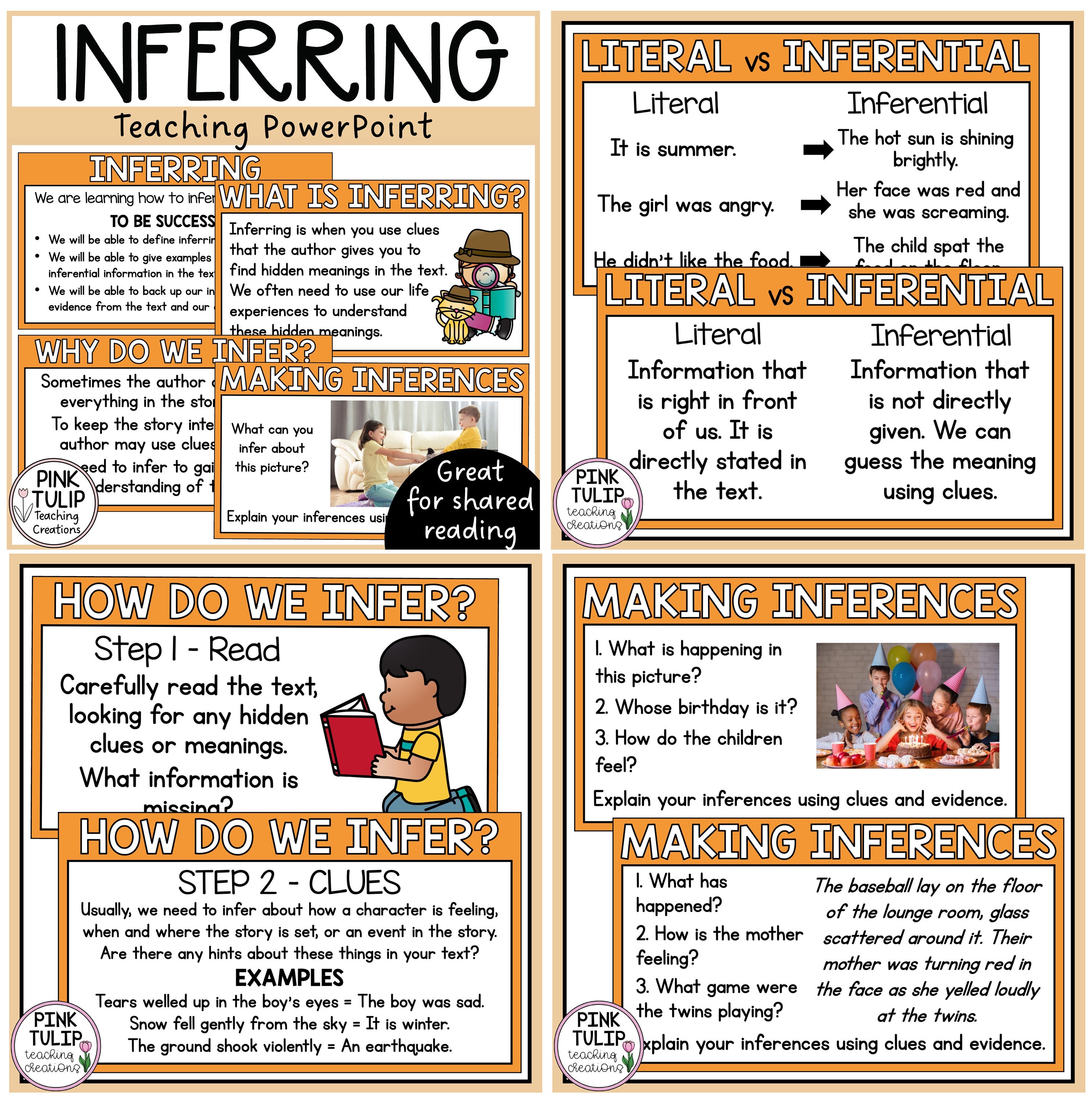 Reading Strategy Powerpoint - Bundle - Etsy