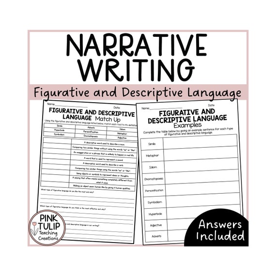 Descriptive Language Worksheet Halloween Descriptive Writing