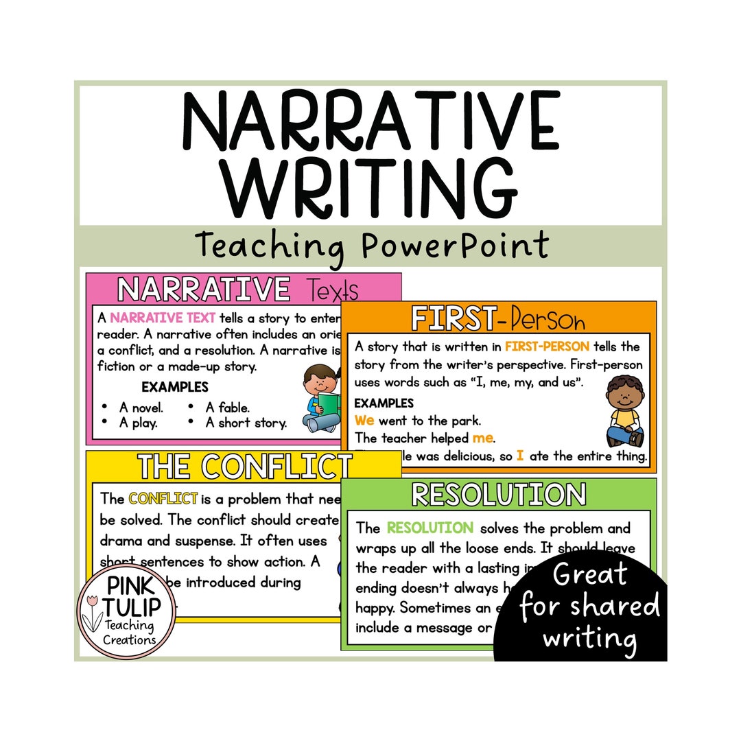 Narrative Text Reading Writing Powerpoint Presentation - Guided ...