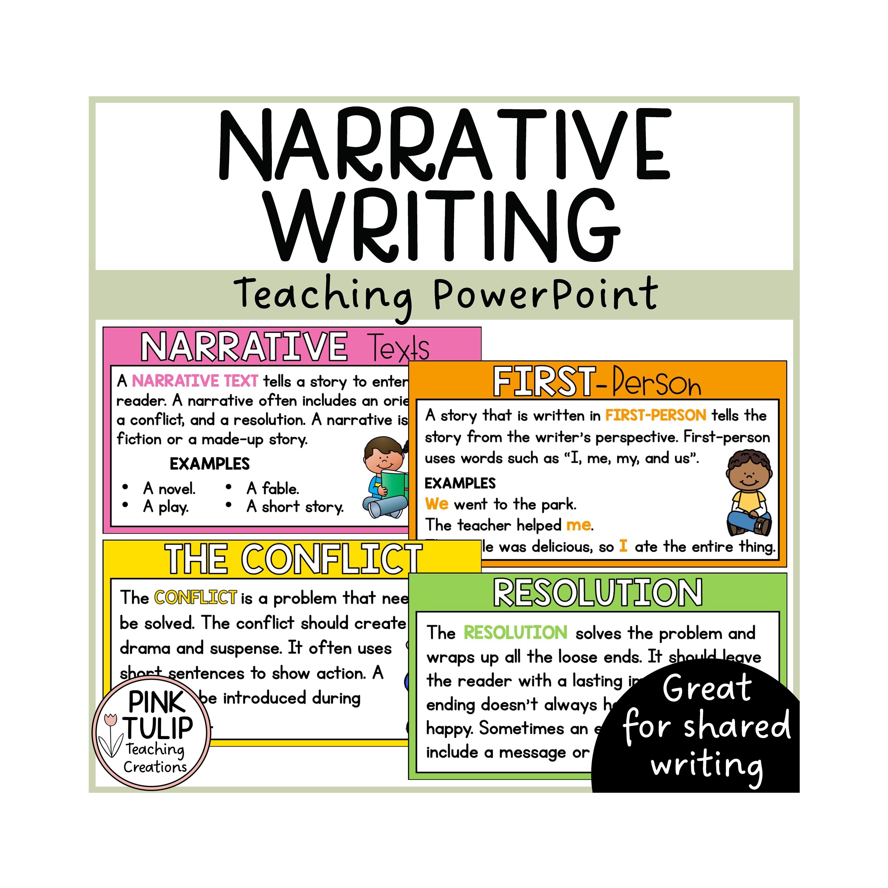 Narrative Text Reading Writing Powerpoint Presentation - Guided ...