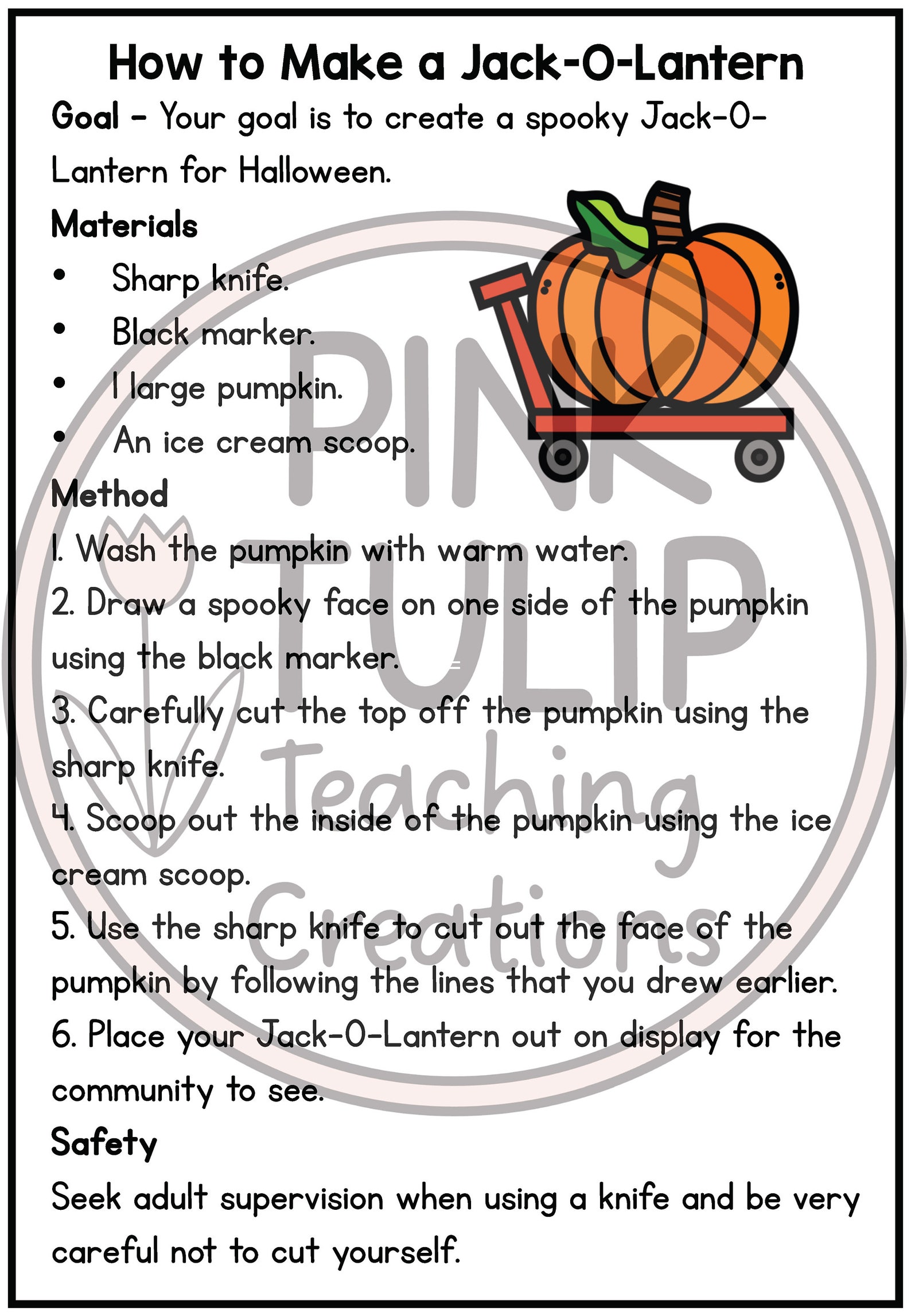 Procedural Text Examples - Ten Reading Samples With Comprehension - Etsy