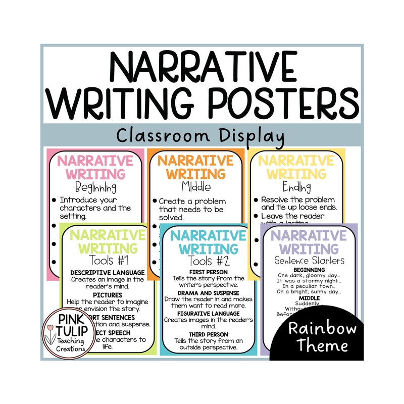 Writing Poster - Etsy