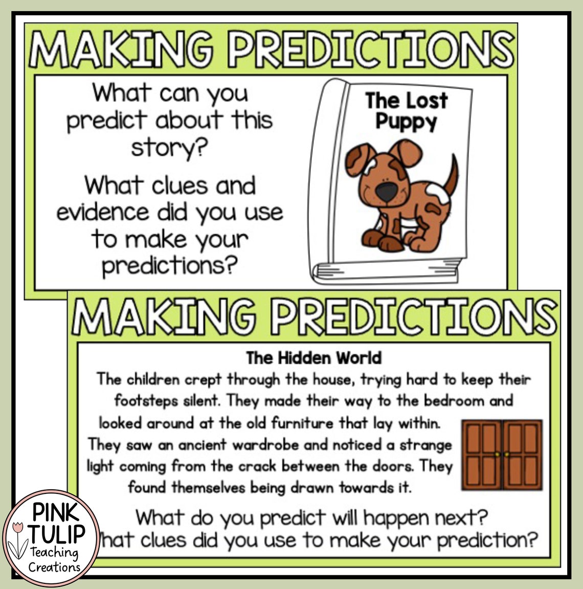 Making Predictions predicting Reading Strategy Powerpoint Guided ...