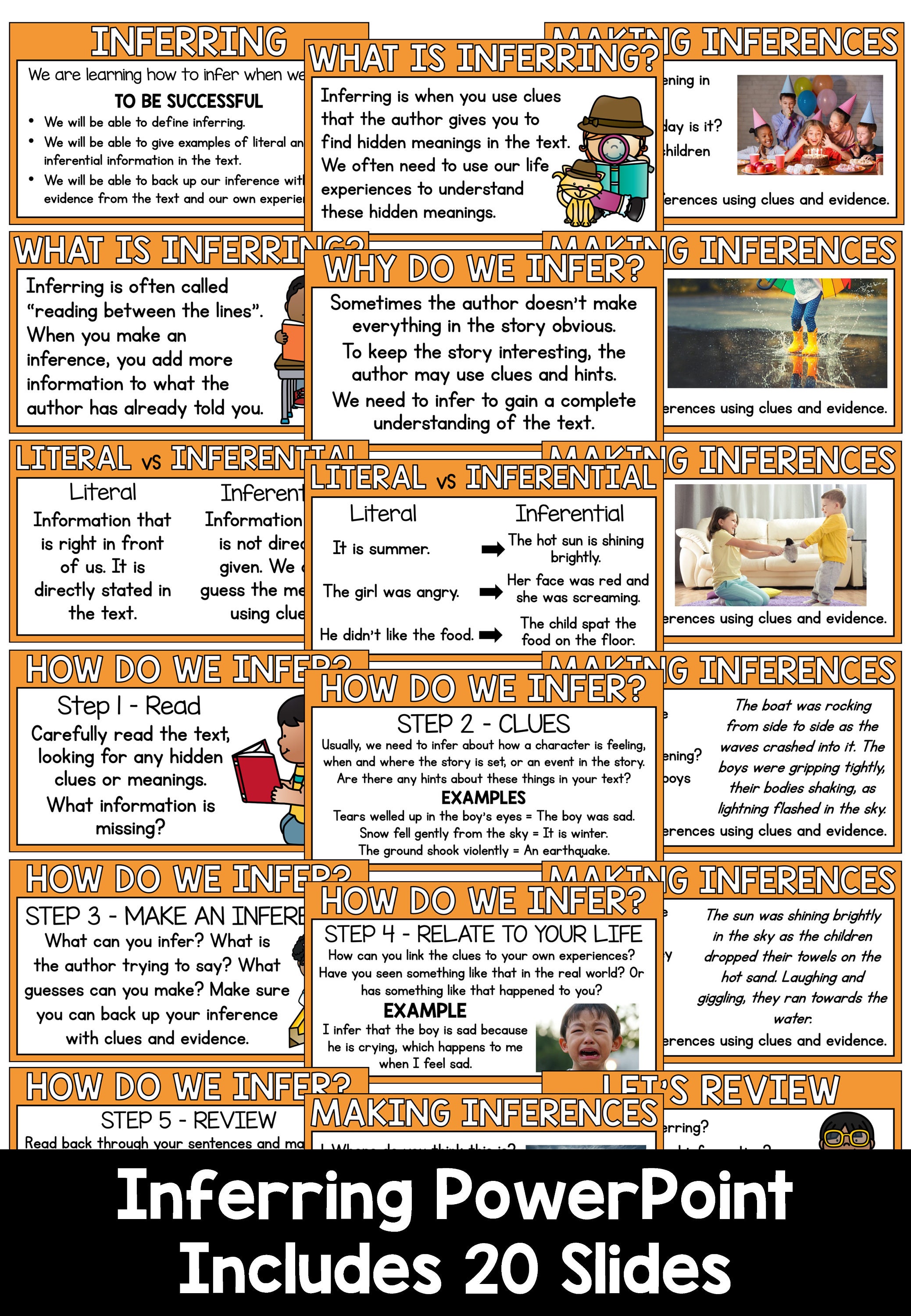 Reading Strategy Powerpoint - Bundle - Etsy