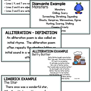 Poetry Text Reading Writing Powerpoint Presentation - Guided Teaching ...