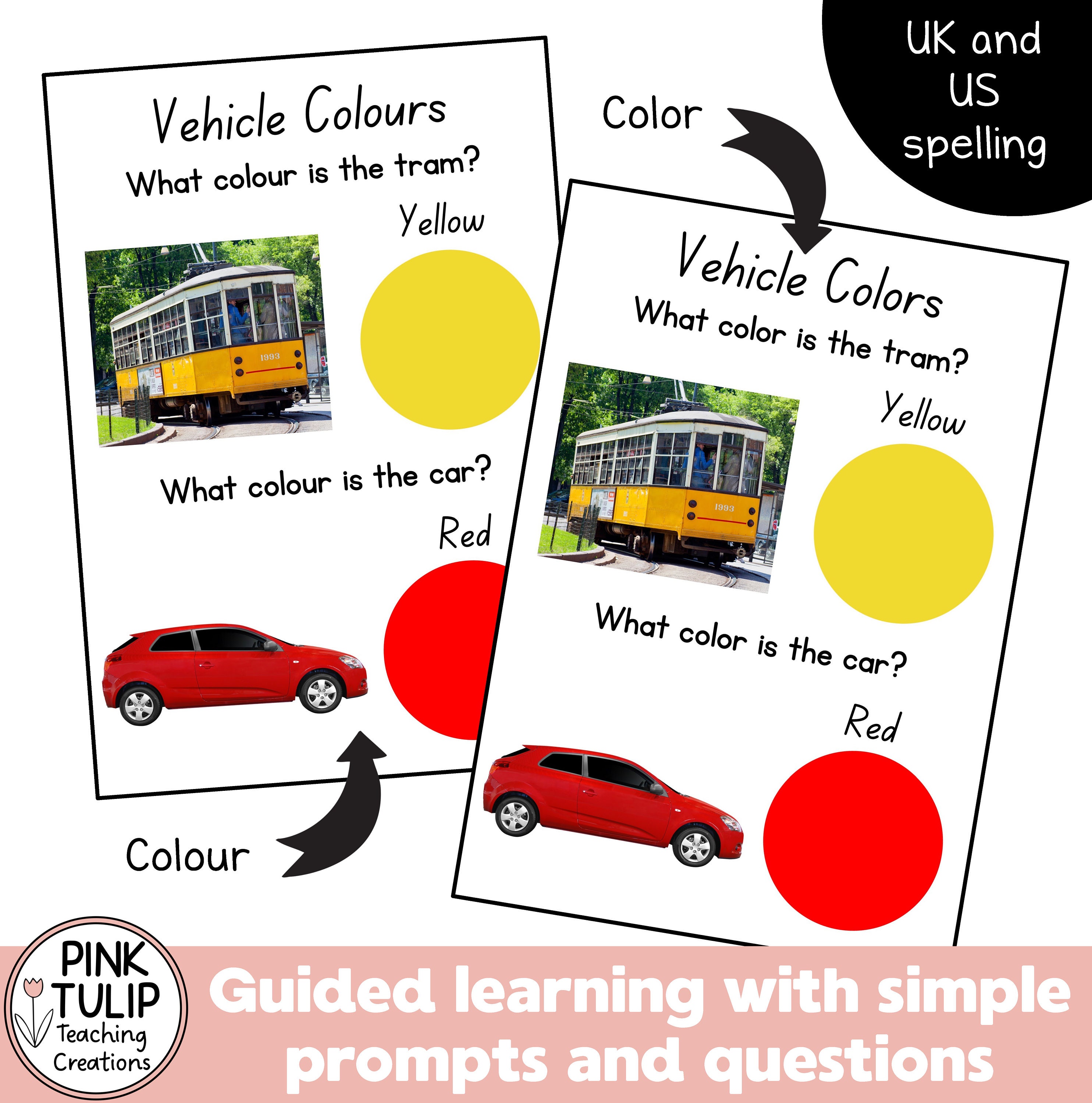 Toddler Learning Book - Vehicles - Etsy