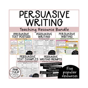 Persuasive Text - Reading and Writing Bundle - Etsy