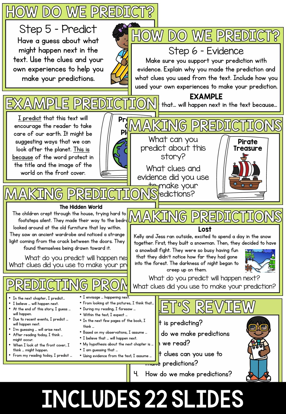 Making Predictions predicting Reading Strategy Powerpoint Guided ...