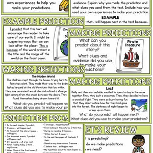 Making Predictions (predicting) Reading Strategy Powerpoint - Guided ...