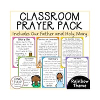 Back to School Prayer Bulletin Board Writing Lesson | Catholic First ...