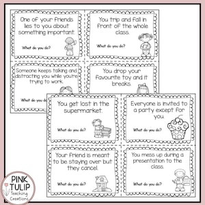 Resilience Scenarios - Task Cards for Role Play - Etsy