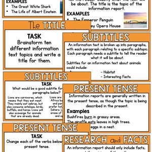 Information Text Reading Writing Powerpoint Presentation - Guided ...