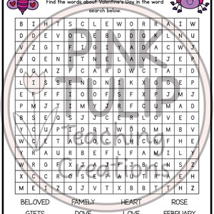 20 Themed Word Searches With Answers - Etsy